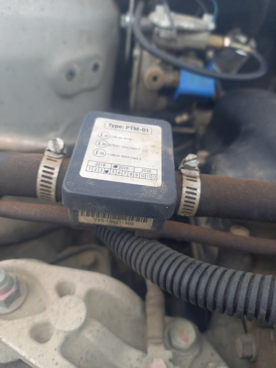 Датчик давления газа. — KIA Ceed SW (1G), 1,6 л, 2011 года | визит на ...