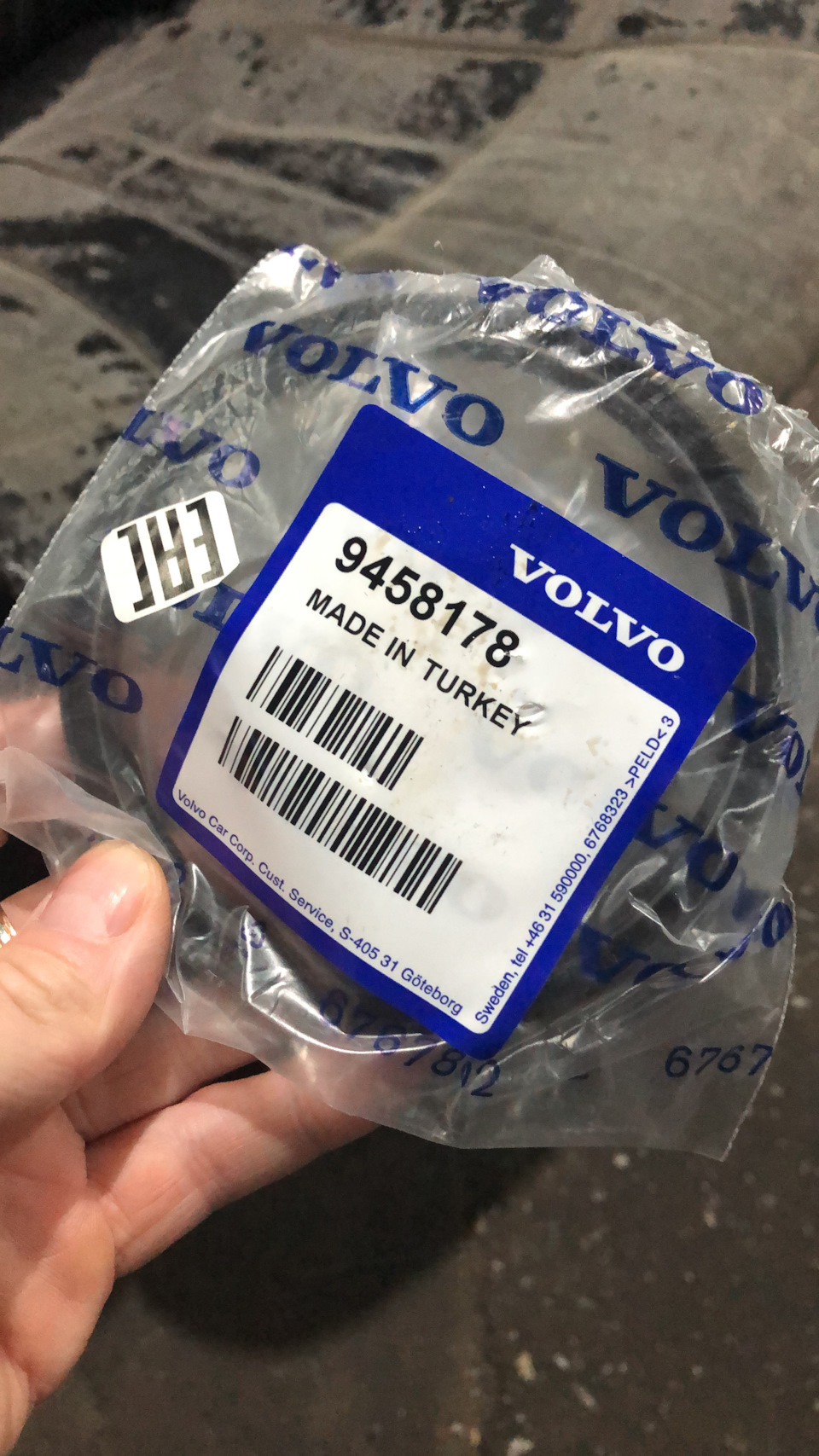 Замена коренного сальника — Volvo S80 (2G), 2,5 л, 2009 года | плановое ...