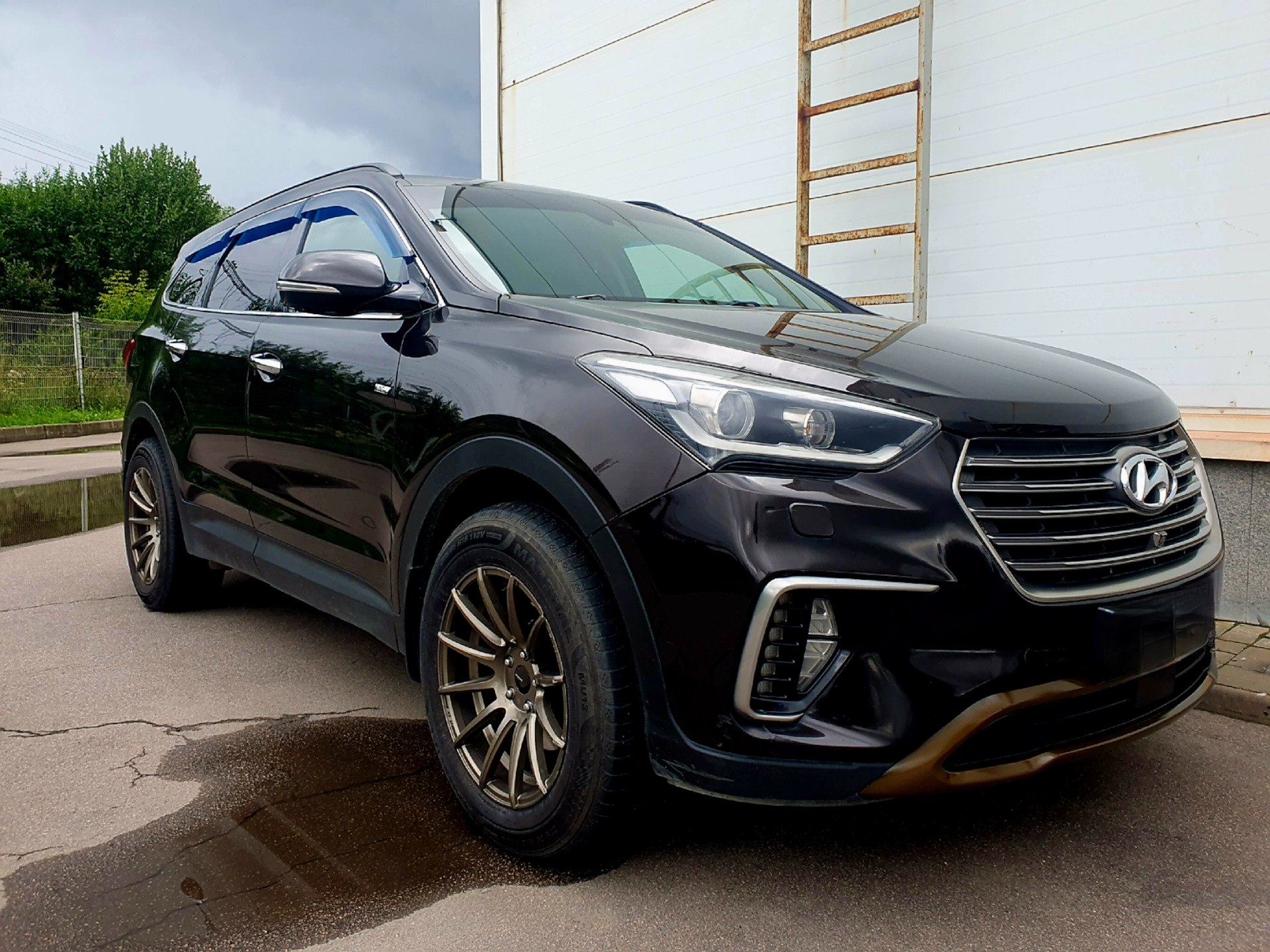 Диски 18" 8.5 ЕТ 30 — Hyundai Grand Santa Fe, 2,2 л, 2017 года ...