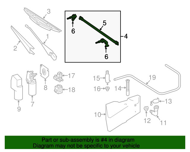 A4638200941 Тяга стеклоочистителя Mercedes | Запчасти на DRIVE2