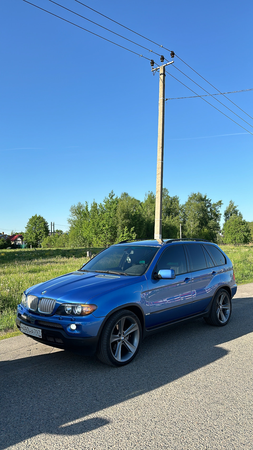 А вот и мы! — BMW X5 (E53), 4,4 л, 2005 года | другое | DRIVE2