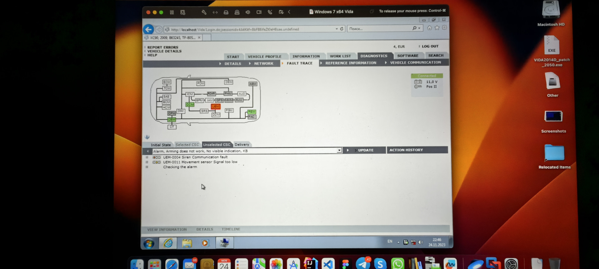 VIDA + Mongoose — Volvo XC90 (1G), 3,2 л, 2009 года | электроника | DRIVE2