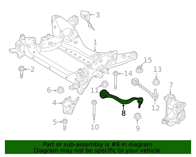 31106890905 Тяга с гидравлической опорой левая BMW | Запчасти на DRIVE2