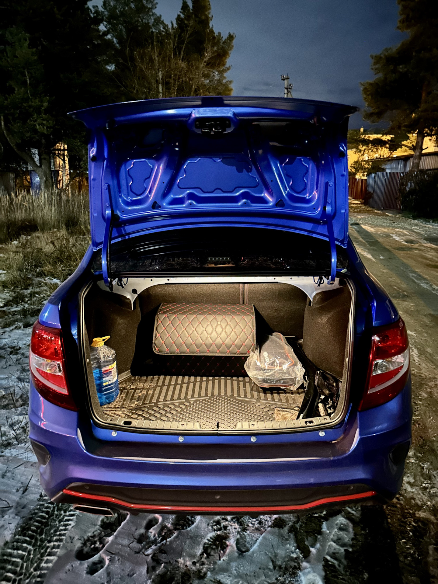 Органайзер в Багажник 🧳 — Lada Гранта (2G) FL, 1,6 л, 2022 года ...