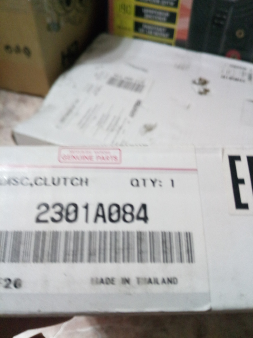 2301A084 Диск сцепления Mitsubishi | Запчасти на DRIVE2