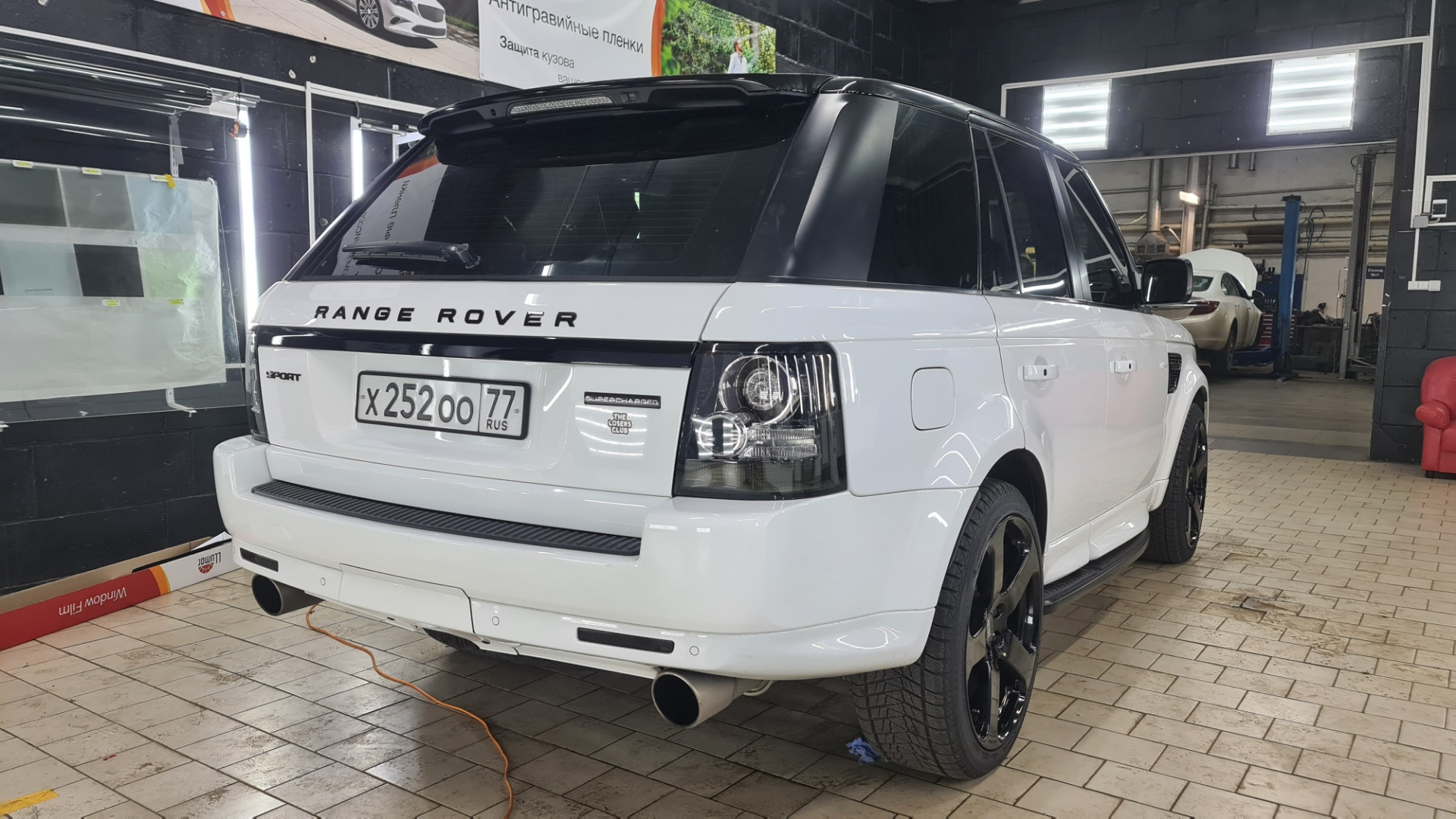 Немного стайлинга — Land Rover Range Rover Sport (1G), 5 л, 2011 года ...