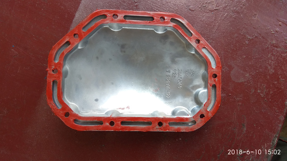 Коробка F17 Easytronik: замена трансмиссионного масла, замена крышки ...