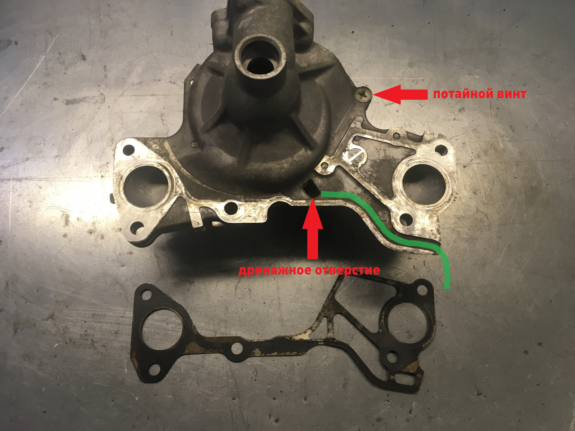 Особенности помпы охлаждения Mitsubishi — Mitsubishi Montero III (V60 ...