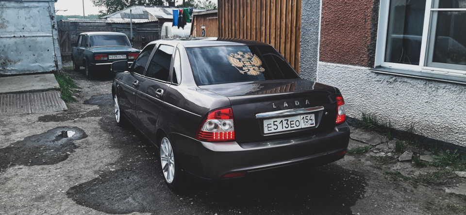 …Камрики R16 на резине toyo proxes cf2 — Lada Приора седан, 1,6 л, 2014 ...