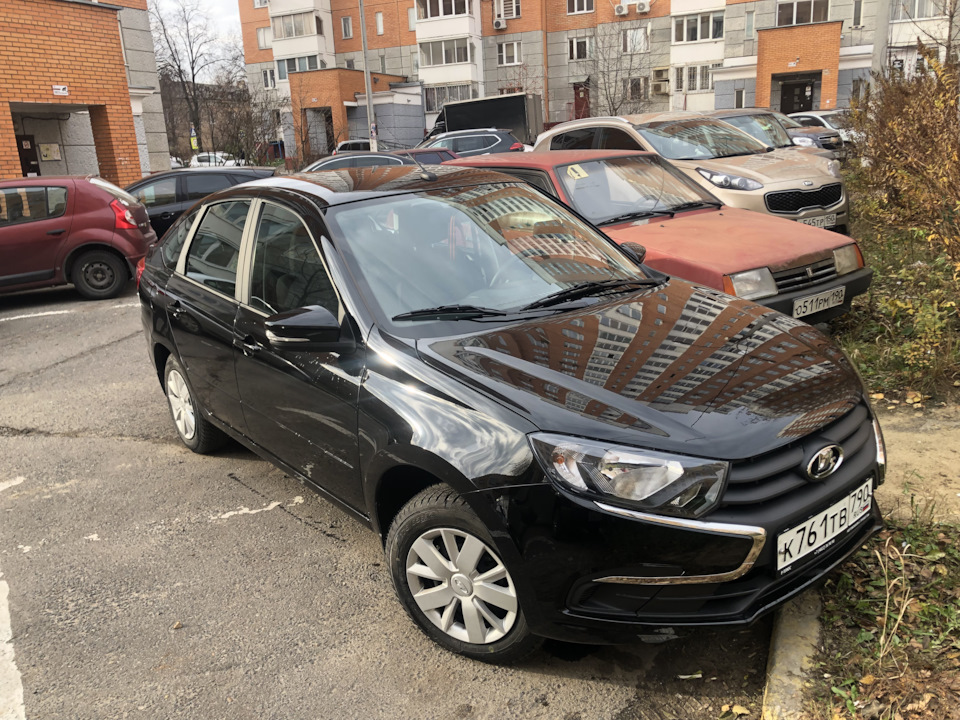 Шины зимние Кама Алга — Lada Гранта Лифтбек (2G), 1,6 л, 2023 года ...