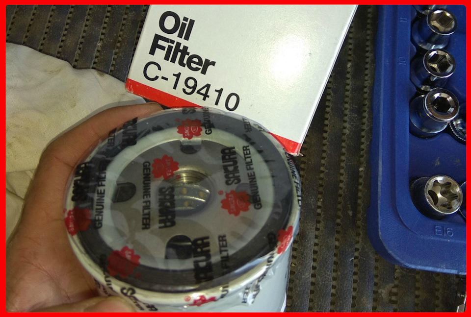 C19410 Масляный фильтр SAKURA | Запчасти на DRIVE2