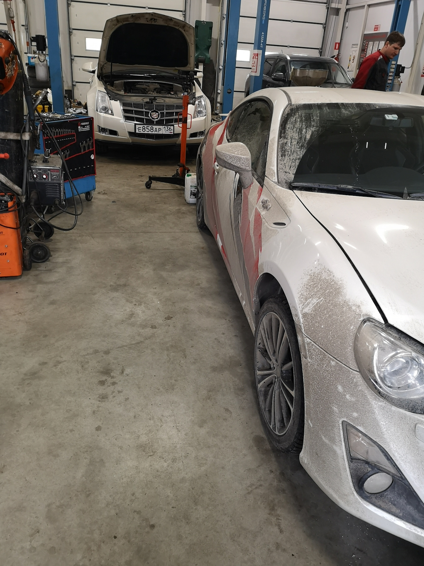 Большое ТО — часть два — Cadillac CTS (2G), 3,6 л, 2008 года | плановое ...