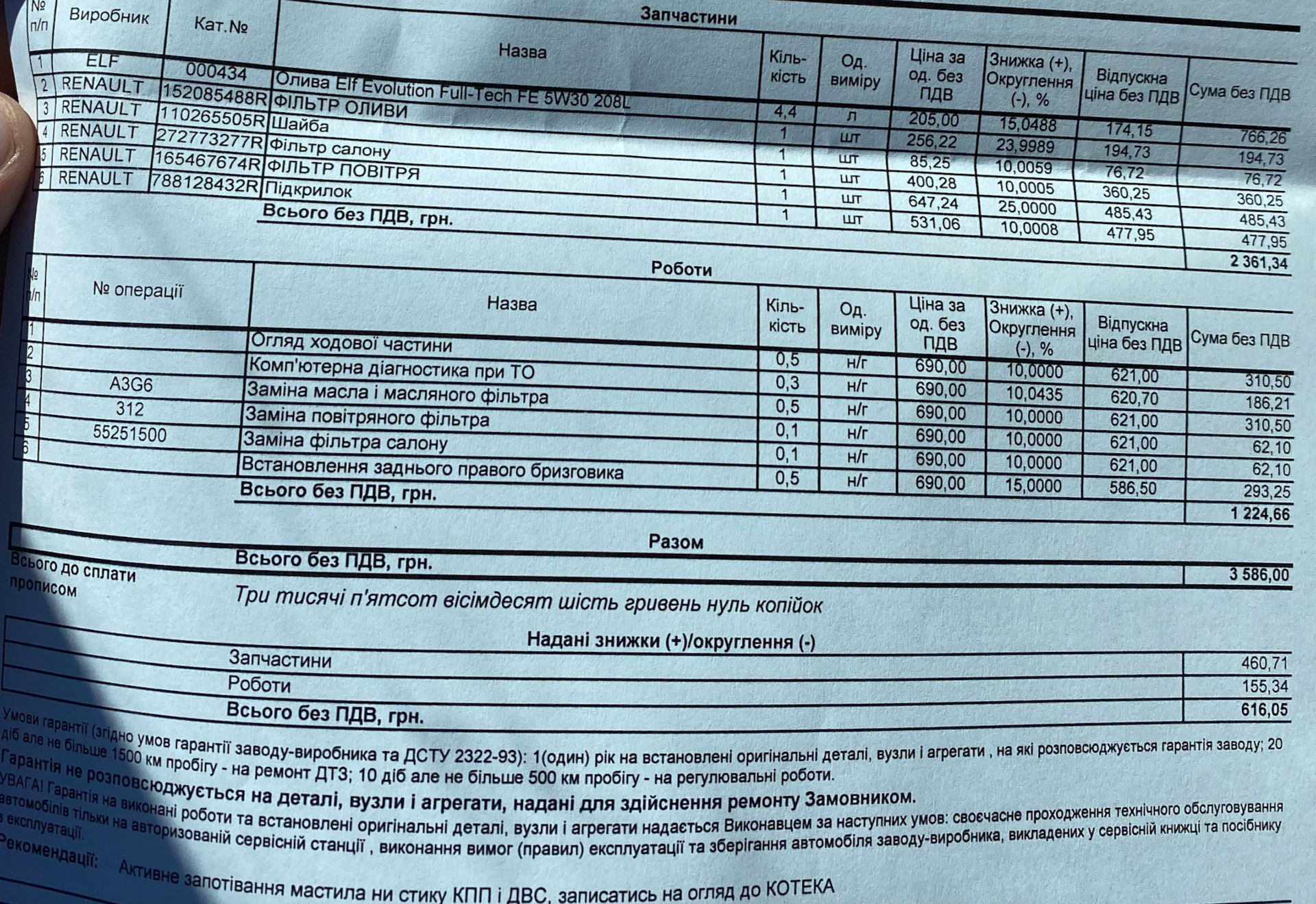 ТО-5 — Renault Sandero 2G, 1,5 л, 2019 года | плановое ТО | DRIVE2