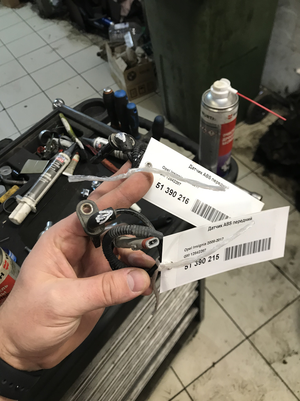 12842287 Датчик ABS задний CHEVROLET CRUZE GM | Запчасти на DRIVE2