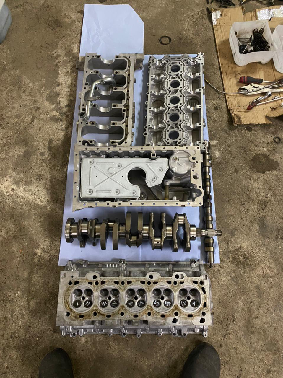 Сборка мотора. ч.2 ГБЦ — Volvo S60 (1G), 2,5 л, 2007 года | тюнинг | DRIVE2