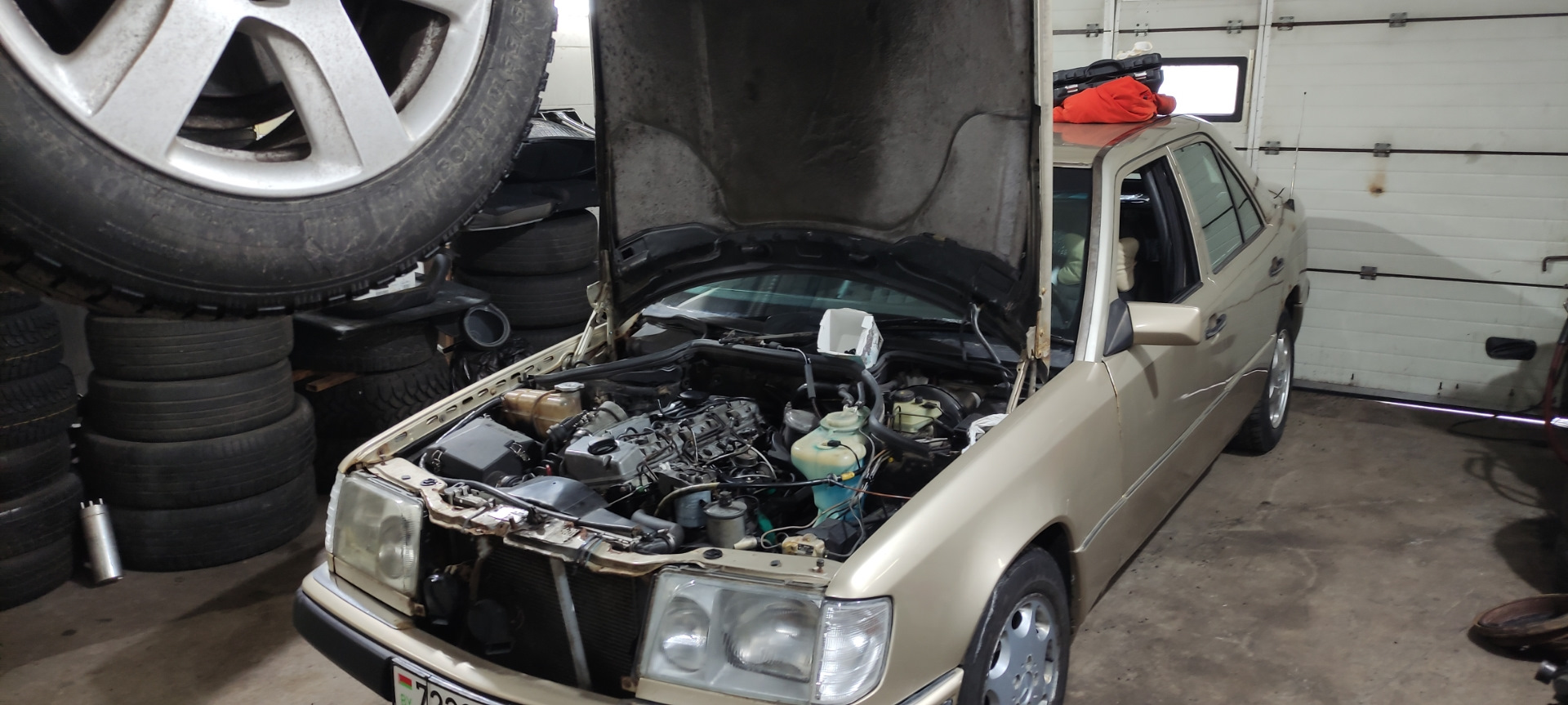 Ремонт свечи накала — Mercedes-Benz E-Class (W124), 2,5 л, 1993 года ...