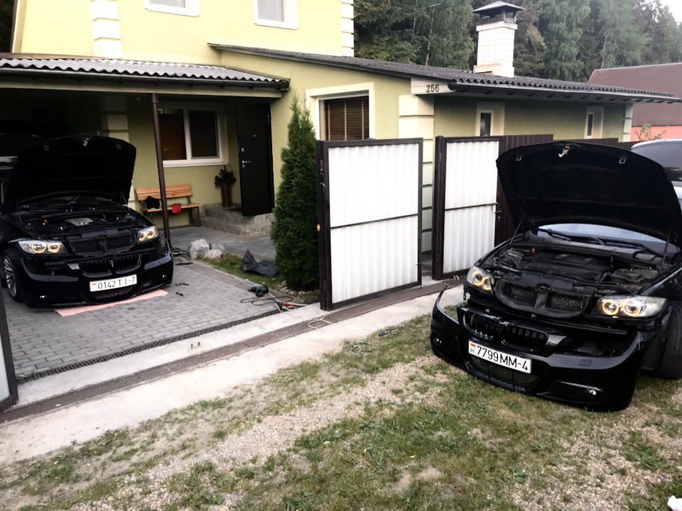 Возвращение на Halogen LCI. — BMW 3 series Touring (E91), 1,8 л, 2008 ...