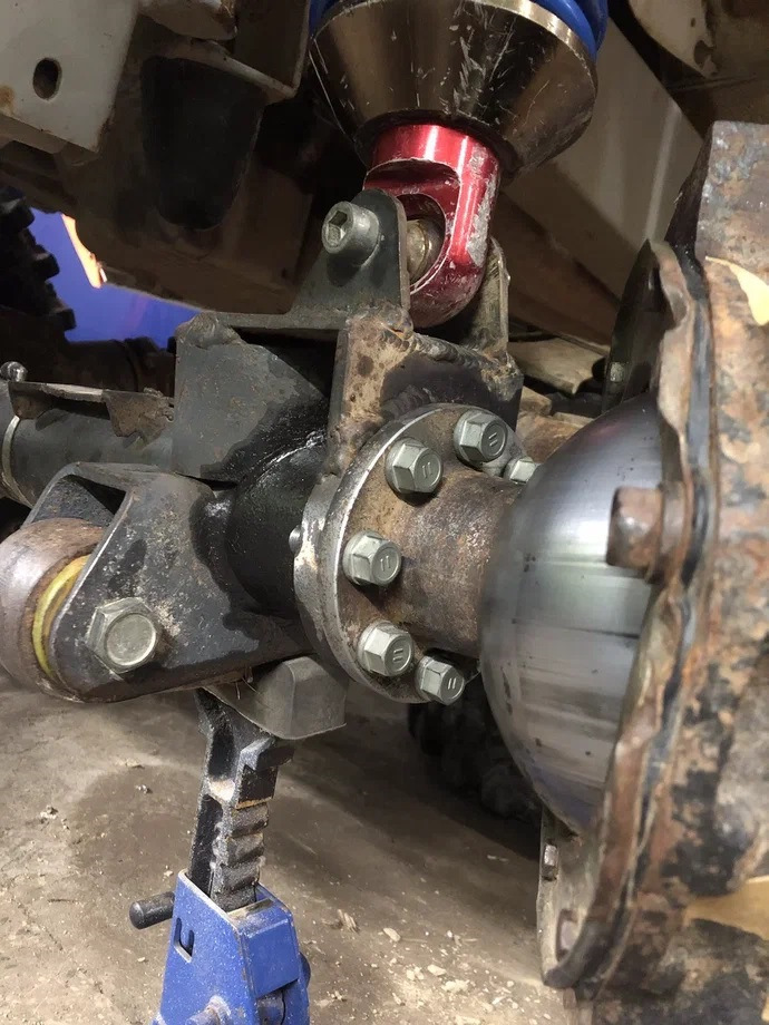 Усиление крепления ШОПК — УАЗ 315195 Hunter, 2,7 л, 2012 года | своими ...