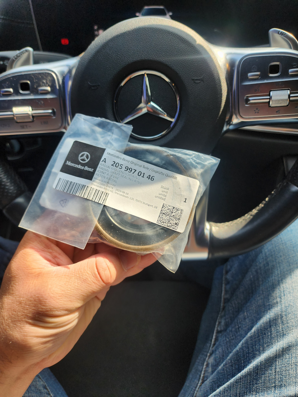 Замена сальника хвостовика w213. — Mercedes-Benz E-Class (W213), 2 л ...