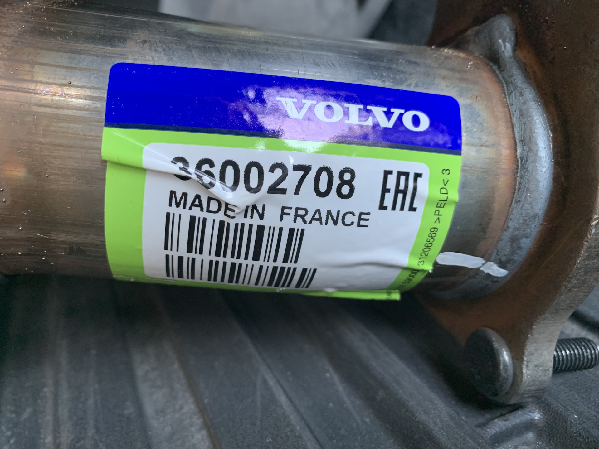 #048 Совершил поступок…купил КАТАЛИЗАТОР… — Volvo V70 III, 3 л, 2008 ...