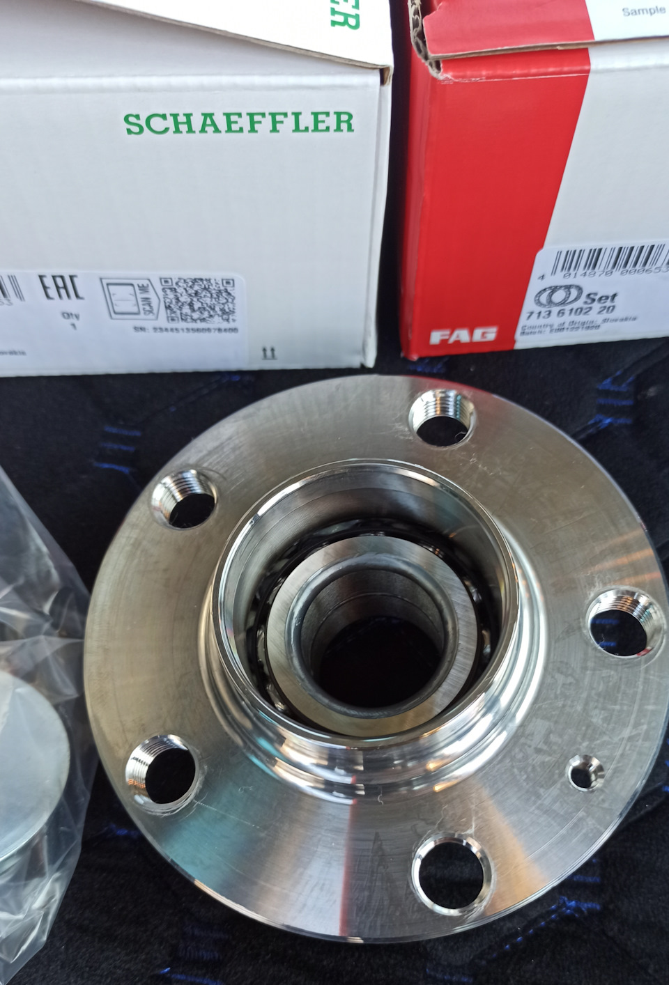 713610220 Комплект подшипника ступицы колеса FAG | Запчасти на DRIVE2