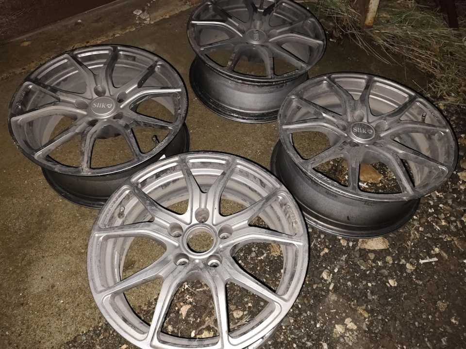 Кованые диски Slik 6,5Jx16 5x110 на Opel Astra H. Б/у | 40 000 ₽ в ...