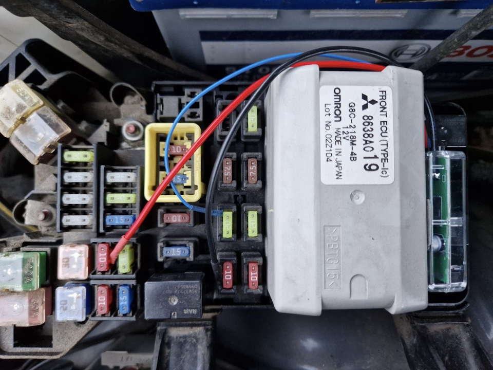 Dho-light, часть 2 — установка — Mitsubishi Pajero (4G), 3 л, 2011 года ...