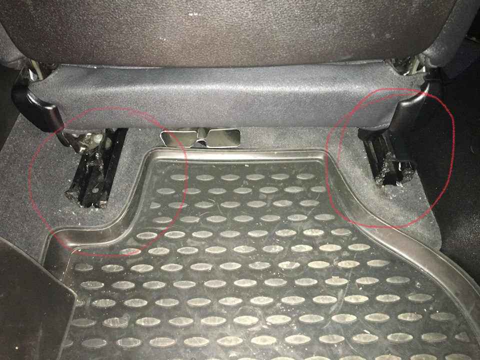 Upgrade the edge of seat sled/ Усовершенствование салазок сидения — BMW ...