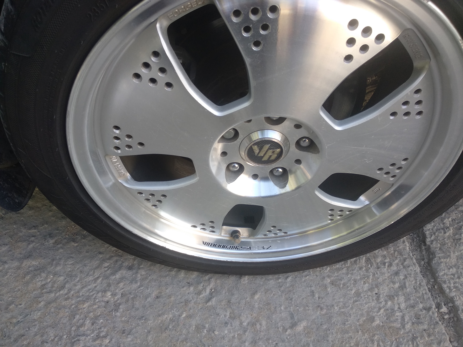 Rays Volk Racing SE37W — Lexus LS (UCF20), 4 л, 1995 года | стайлинг ...