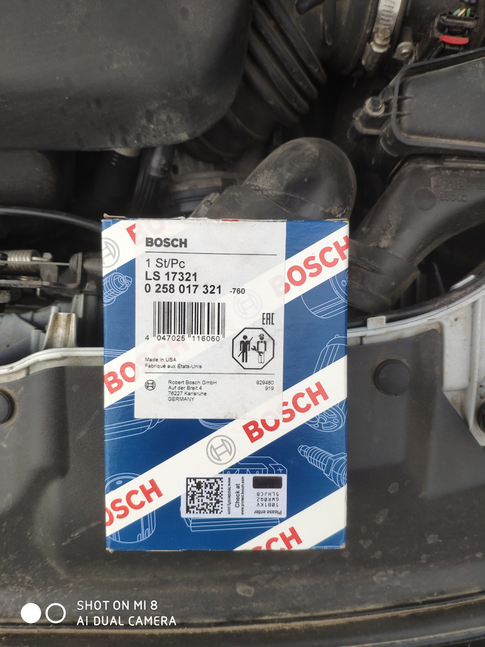0258017321 ЛЯМБДА-ЗОНД BOSCH | Запчасти на DRIVE2