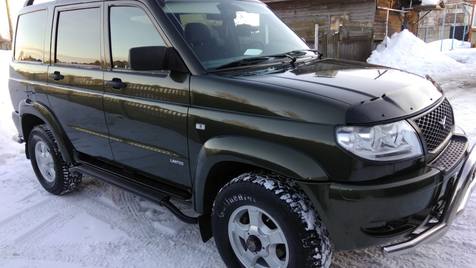 УАЗ Patriot 2.7 бензиновый 2011 | Золотой лист металлик на DRIVE2
