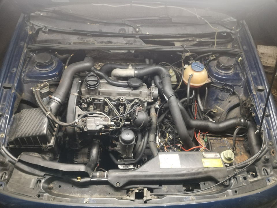 Готово! Теперь TDI — Volkswagen Passat B3, 1,9 л, 1990 года | тюнинг ...