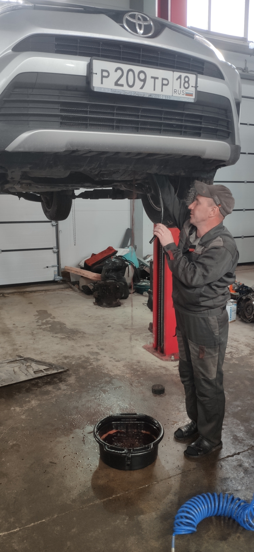 Замена масла в CVT — Toyota RAV4 (IV), 2 л, 2015 года | визит на сервис ...