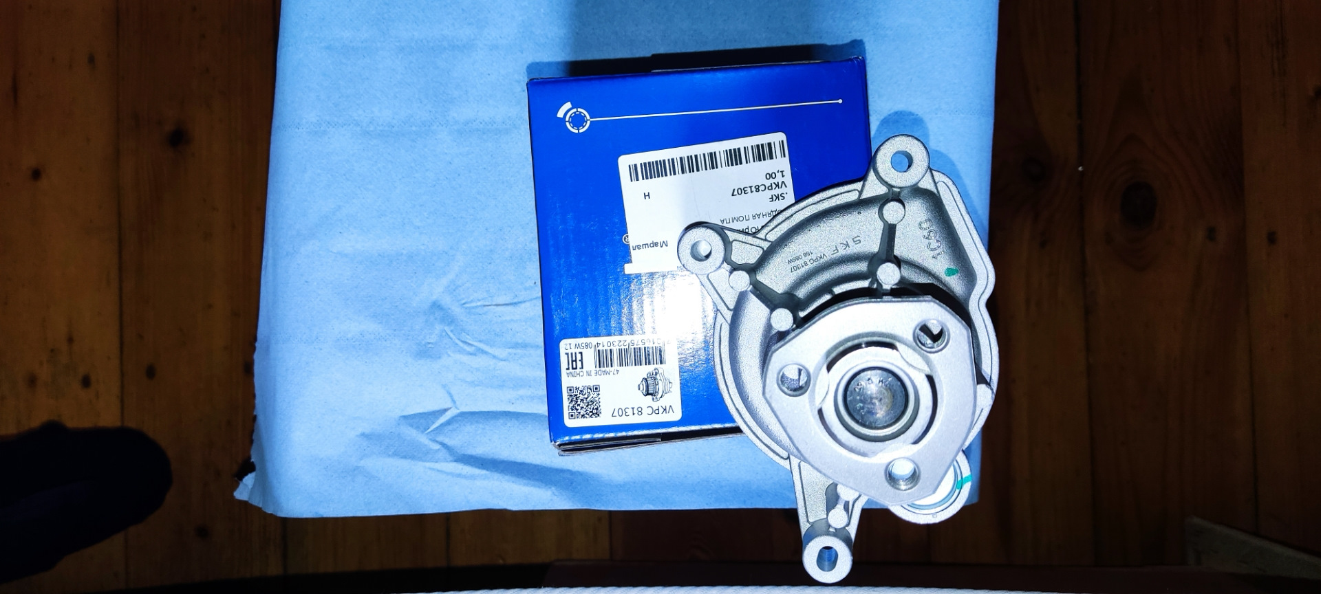 Замена помпы и ремней — Volkswagen Tiguan (1G), 1,4 л, 2014 года ...