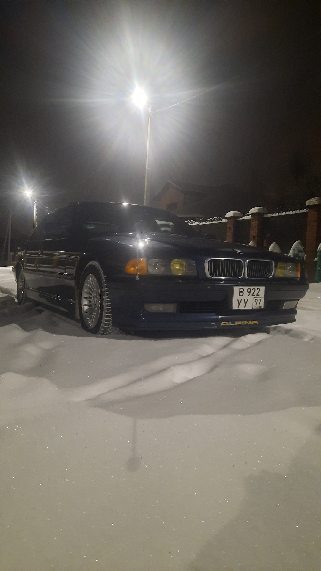 61 стиль на зиму — BMW 7 series (E38), 2,8 л, 1998 года | колёсные ...