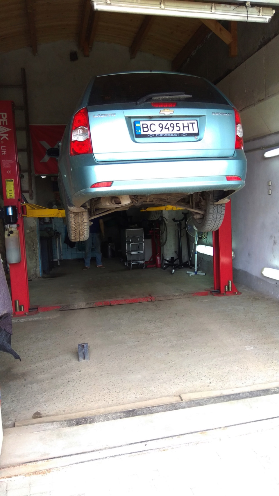 Замена сцепления — Chevrolet Lacetti SW, 1,8 л, 2007 года | запчасти ...