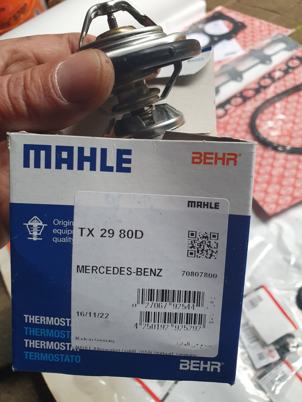 Пришла ещё часть запчастюлек на ОМ606 — Mercedes-Benz G-class (W463), 3 ...