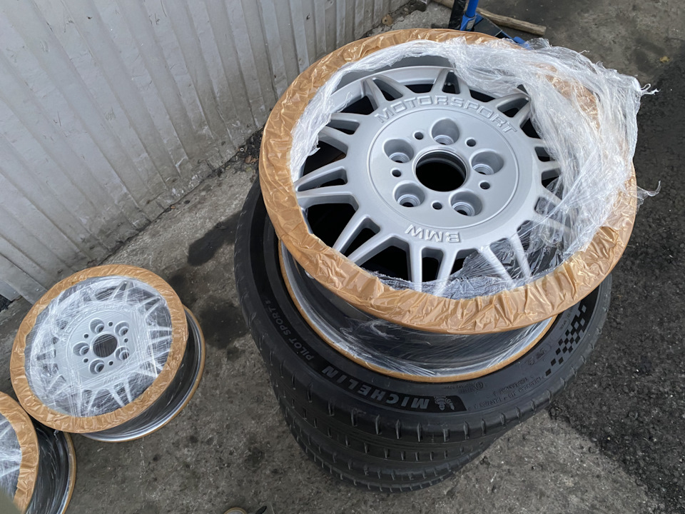 22 style rebuild + michelin pilot sport 5 225/45/17 — BMW 3 series ...