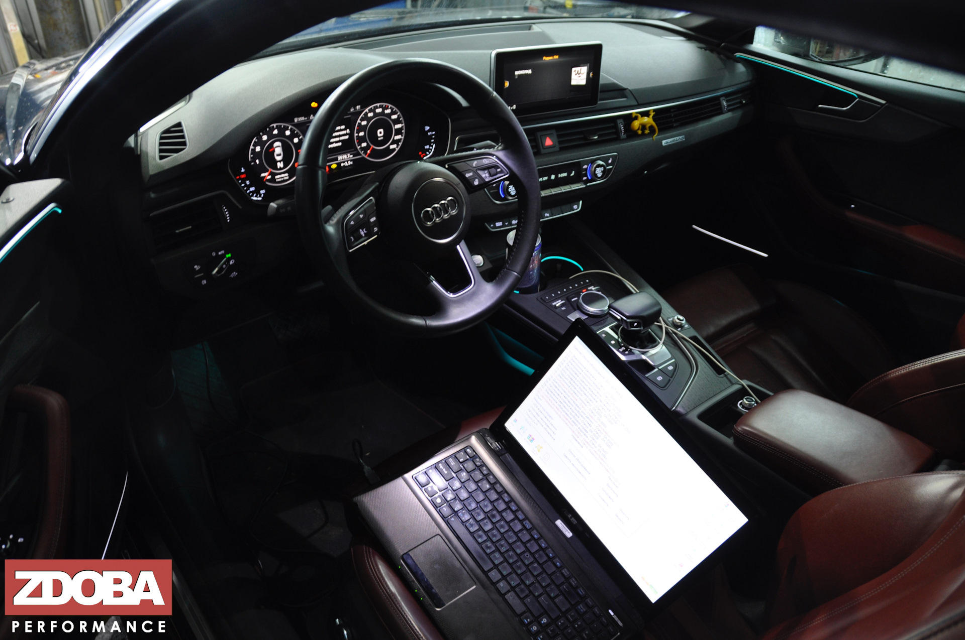 Audi A5 B9 2.0 TFSI (CYRB) 249 hp Модернизация выхлопной системы ...