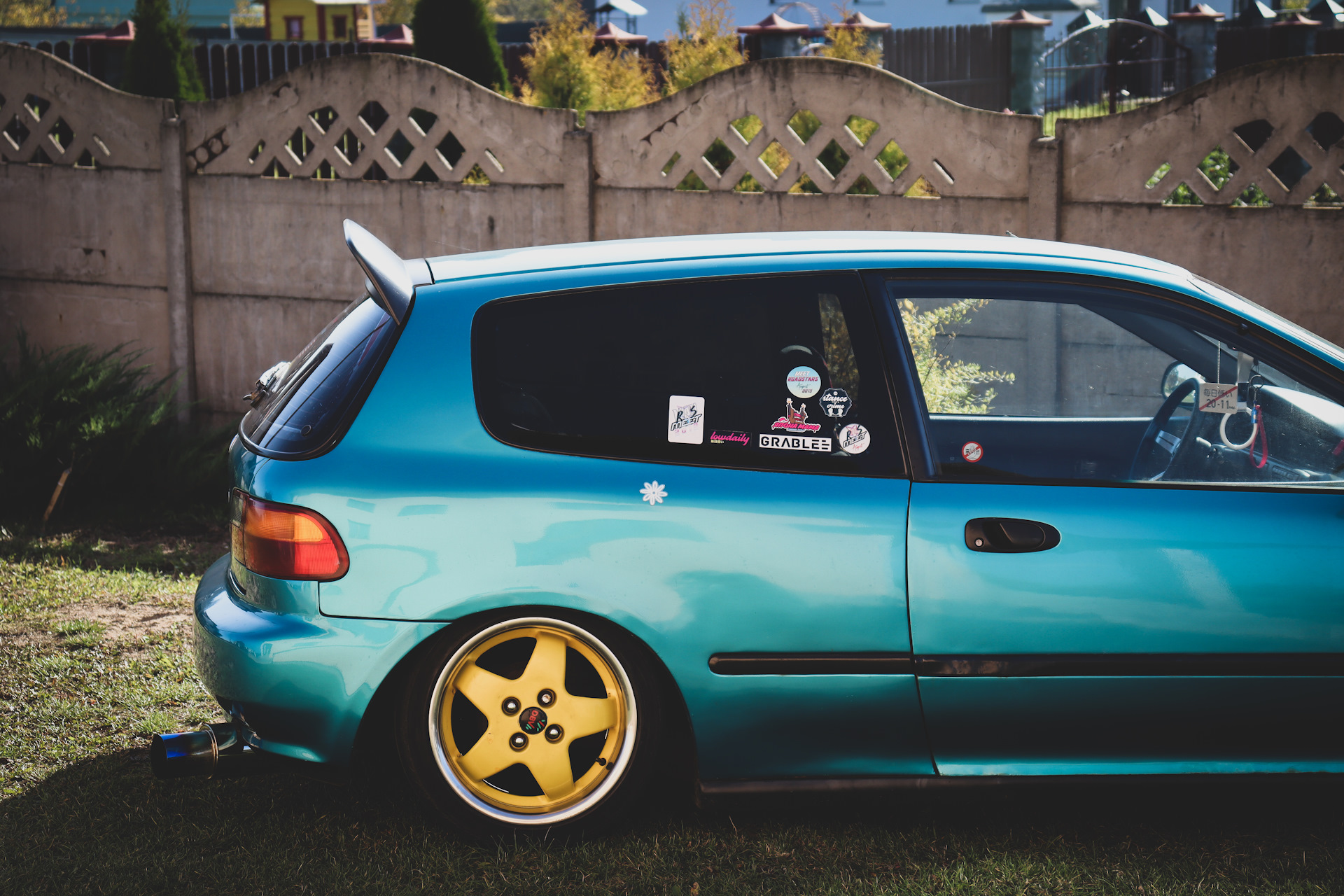 #2 Stanced Honda Civic EG by Maskin 2019 — Honda Civic Hatchback (5G ...