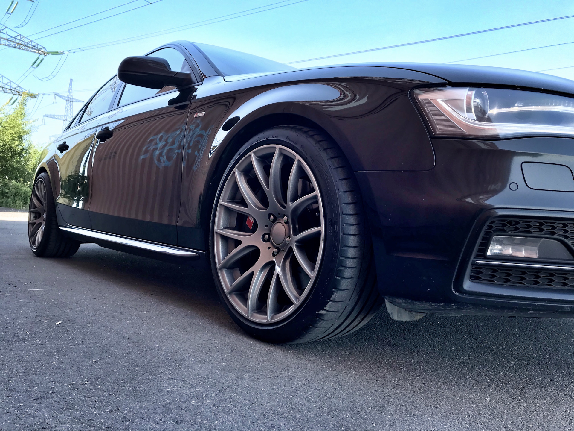 Летние колеса R19 3sdm 0.01 — Audi A4 (B8), 2 л, 2015 года | колёсные ...