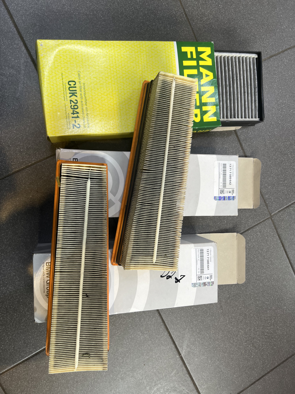 13717589641 Сменный элемент воздушного фильтра П BMW | Запчасти на DRIVE2