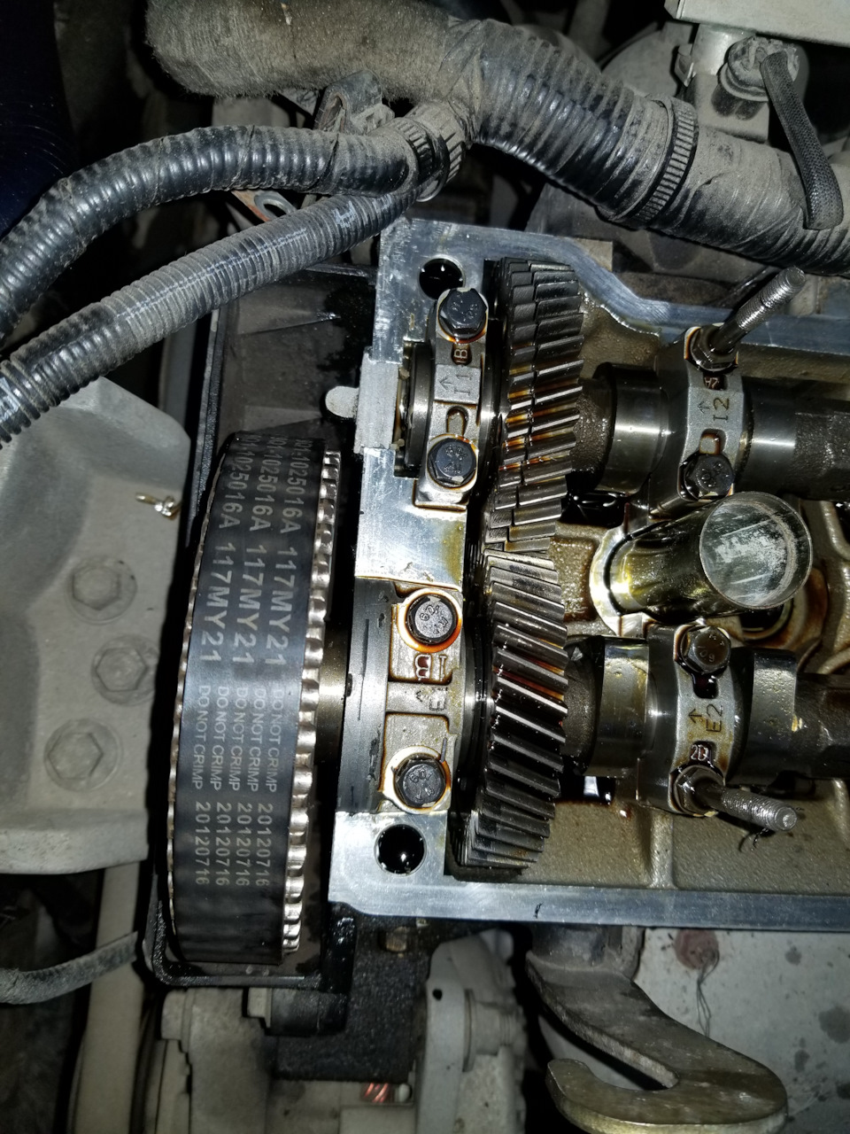 117MY21 Ремень привода грм MITSUBOSHI | Запчасти на DRIVE2