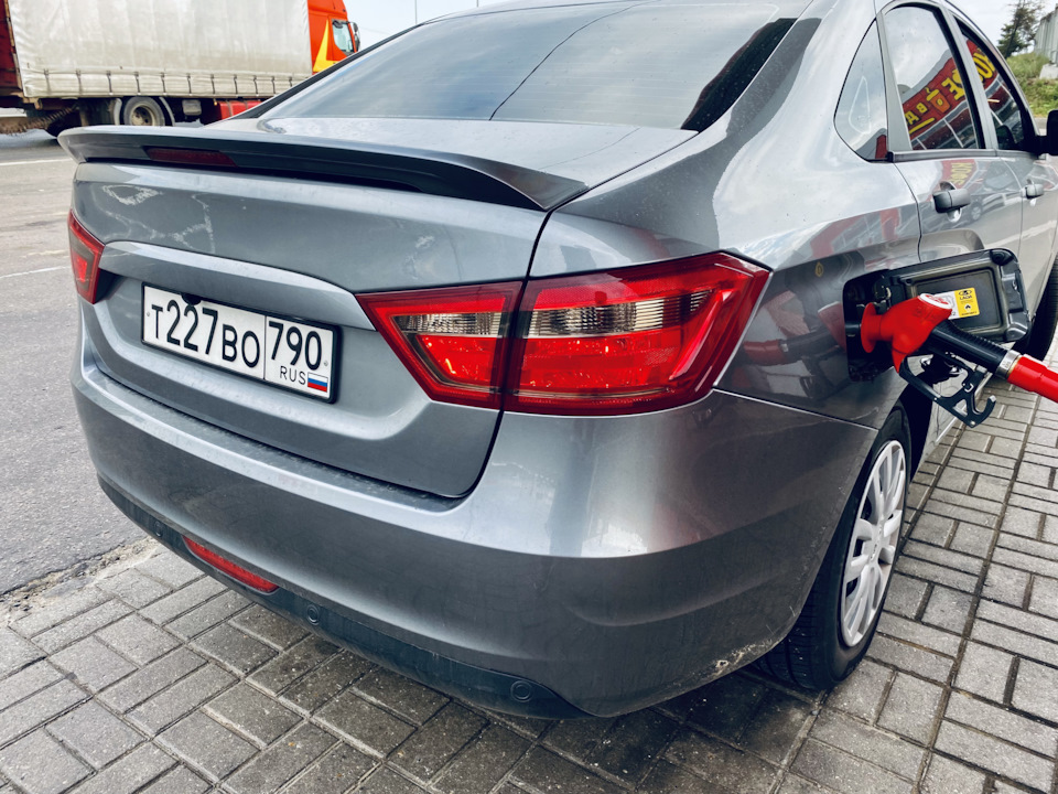 🏎 Спойлер от спорта — Lada Vesta (1G), 1,6 л, 2020 года | тюнинг | DRIVE2