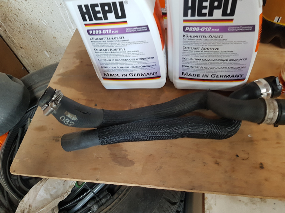 Замена патрубка ОЖ печки, нижнего кислородного датчика. Сказ о том, как ...