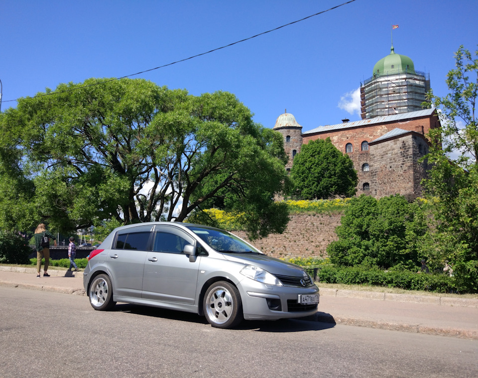 AXIS! — Nissan Tiida (1G), 1,6 л, 2010 года | стайлинг | DRIVE2