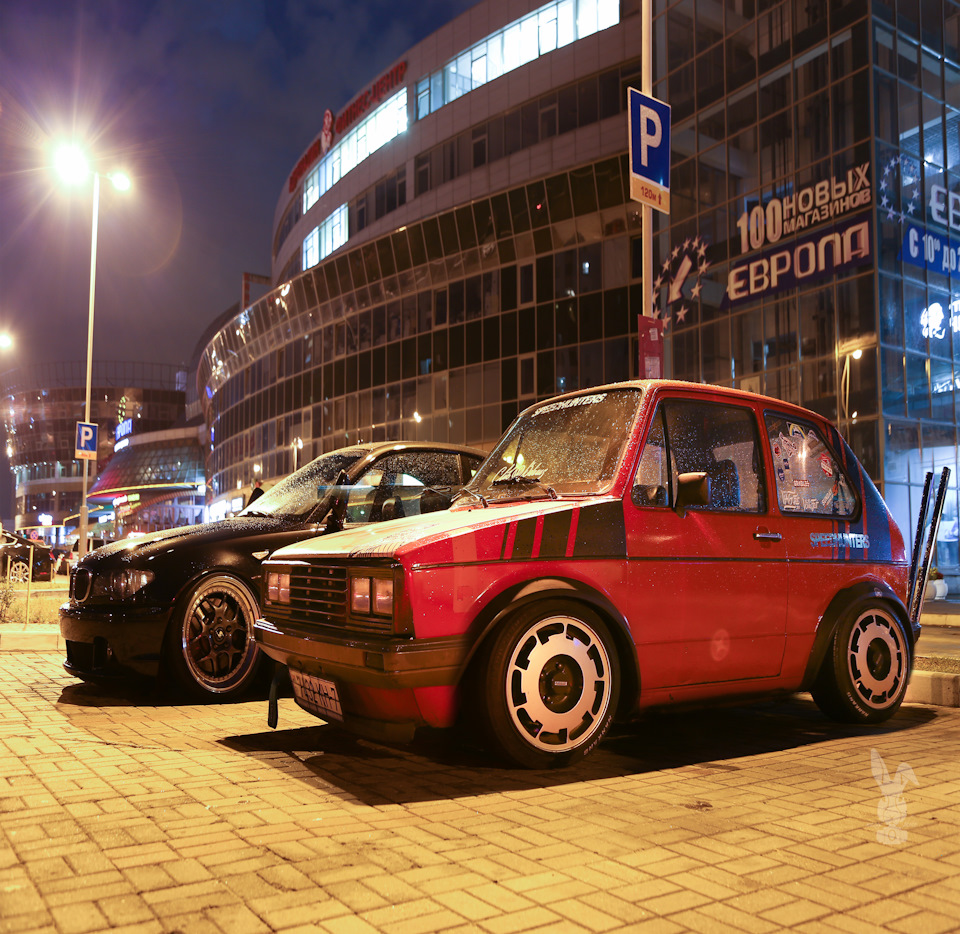 Shrink car — Volkswagen Golf Mk1, 1,6 л, 1982 года | фотография | DRIVE2