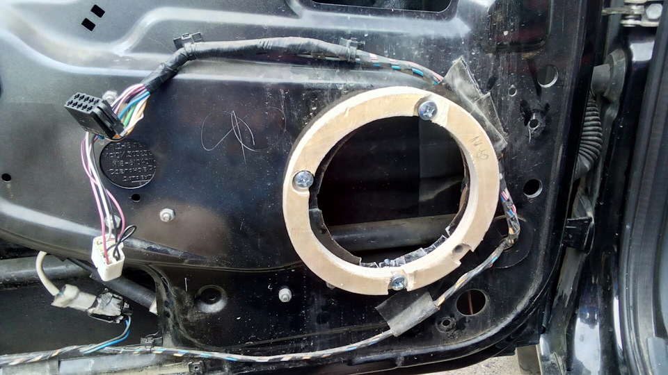 Проставочные кольца под динамики — Lada Калина Хэтчбек (1G), 1,6 л ...