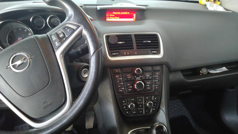 Установка модуля Bluetooth на Opel Meriva B — DRIVE2