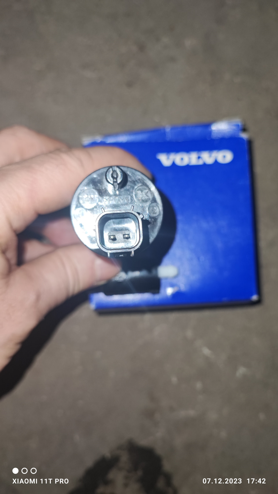 Моторчик омывателя лобового 30784329 Volvo xc60 — Volvo XC60 (1G), 2,4 ...